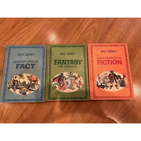Disney | Accents | The Walt Disney Parade Fact Fantasy Fiction Book Set ...